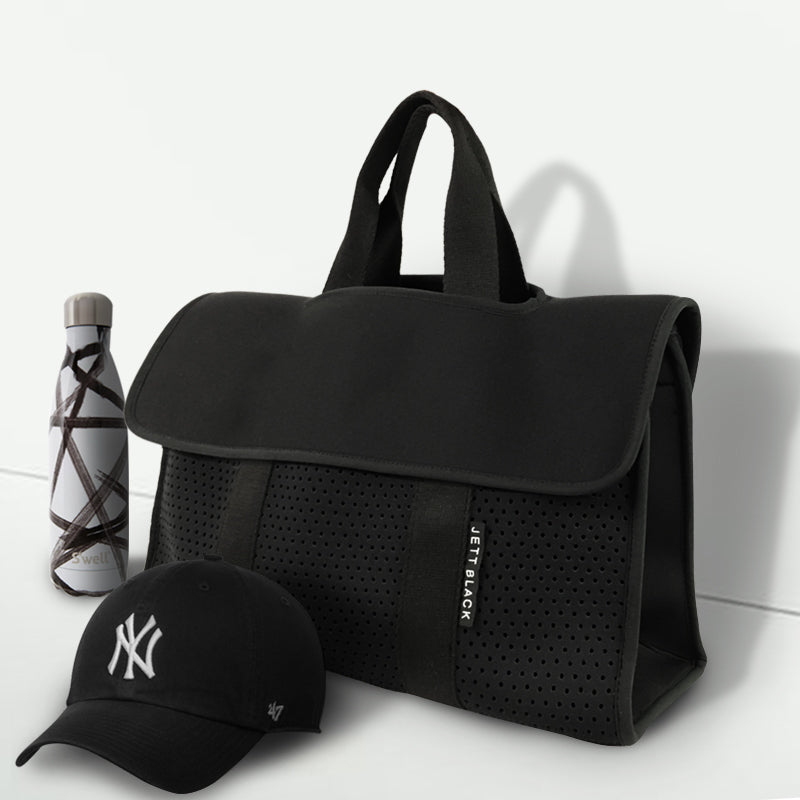 Jett Black - Jett Sky Neoprene Tote Bag – J E T T B L A C K