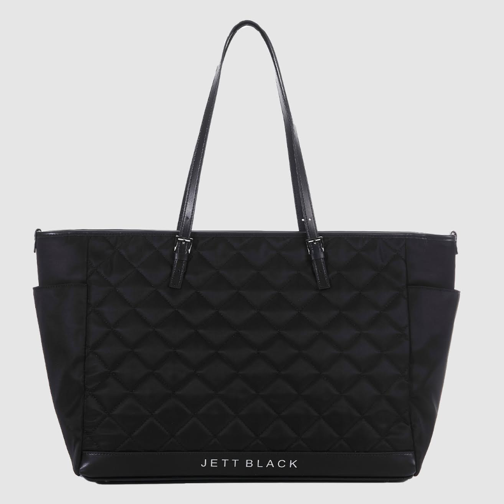 Jett Black - Anaheim Quilted Baby Bag with Change Mat – J E T T B L A C K